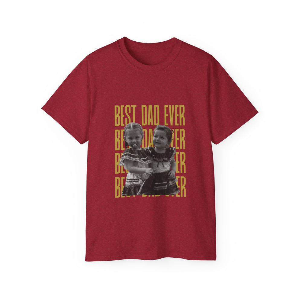 Personalized 'Best Dad Ever' Photo T-Shirt — Father's Day/Birthday/Chr ...